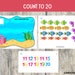 Fish Counting Activity: Numbers 1-20, Preschool Printable (PDF) - Etsy