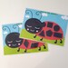Ladybug Shapes Matching Activity: Printable Busy Book (PDF) - Etsy