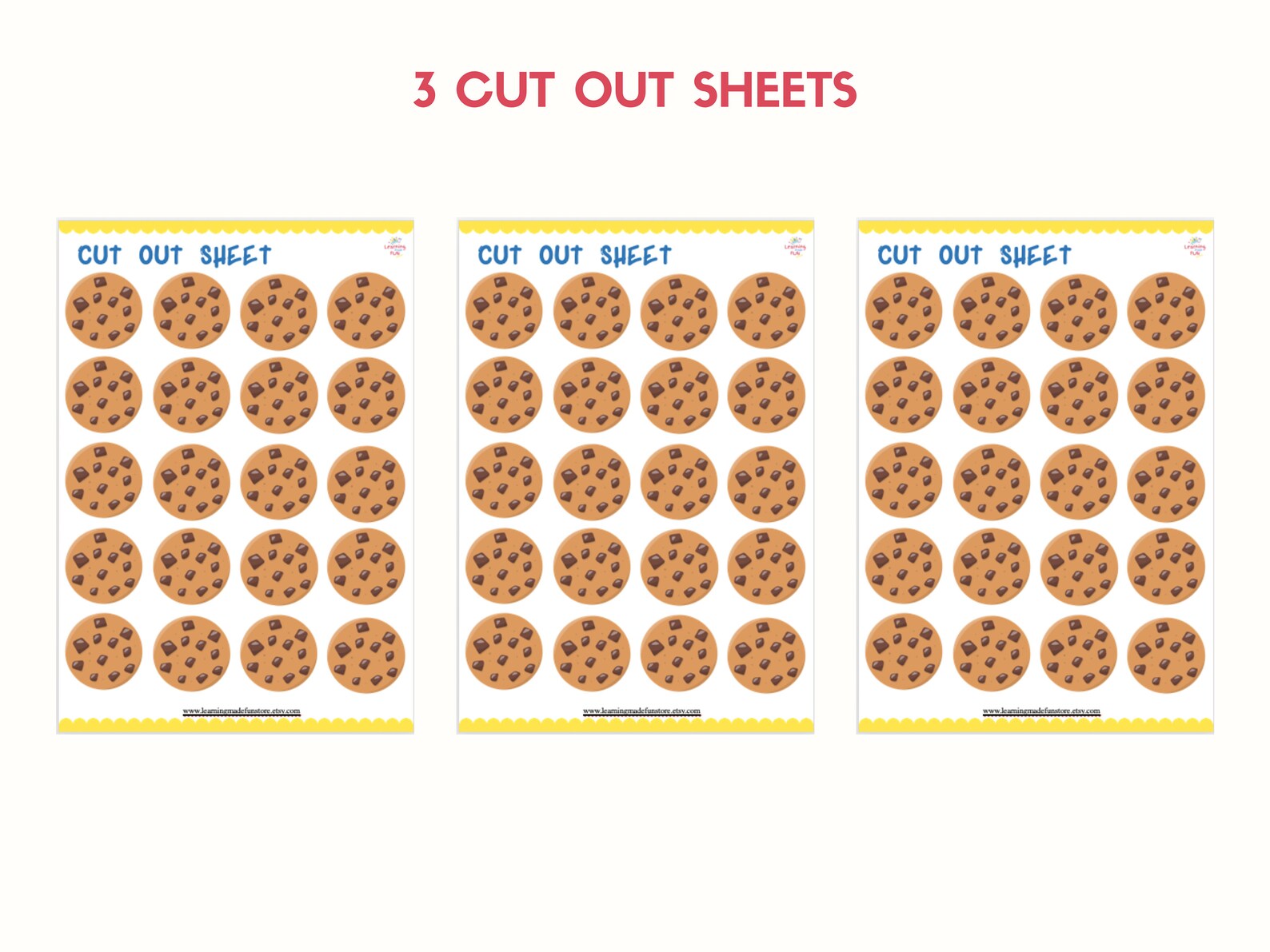 Cookie Jar Counting Activity, Numbers 1-10 Count, Count Activities for ...