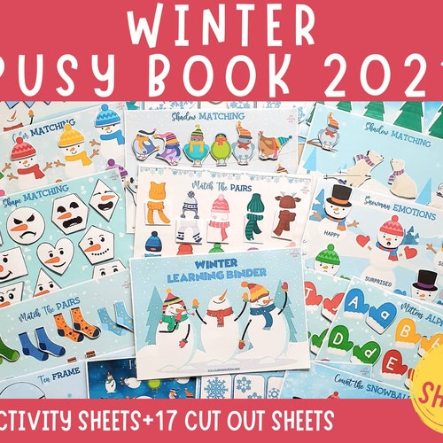 Arctic Animals Toddler Busy Book Printable Learning Binder - Etsy