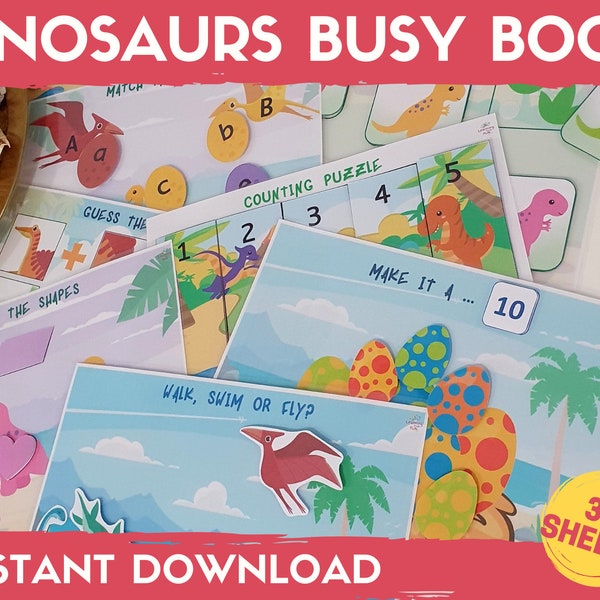 Busy Book - Etsy