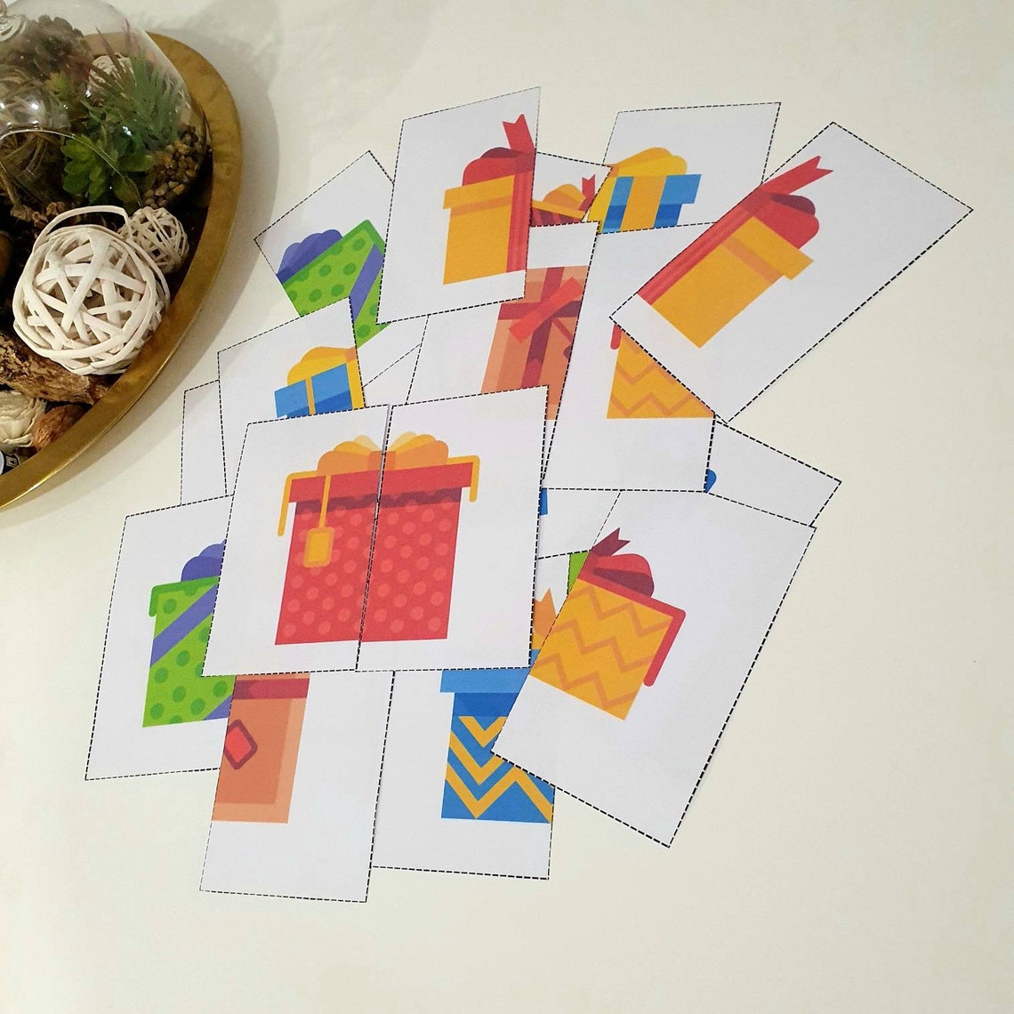 Christmas Matching Game for Toddlers Christmas Games - Etsy