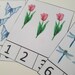 Montessori Spring Count Clip Cards Numbers 1-10 Count and - Etsy