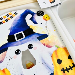 Halloween Counting Printable Flisat Insert, Trofast Insert, Preschool ...