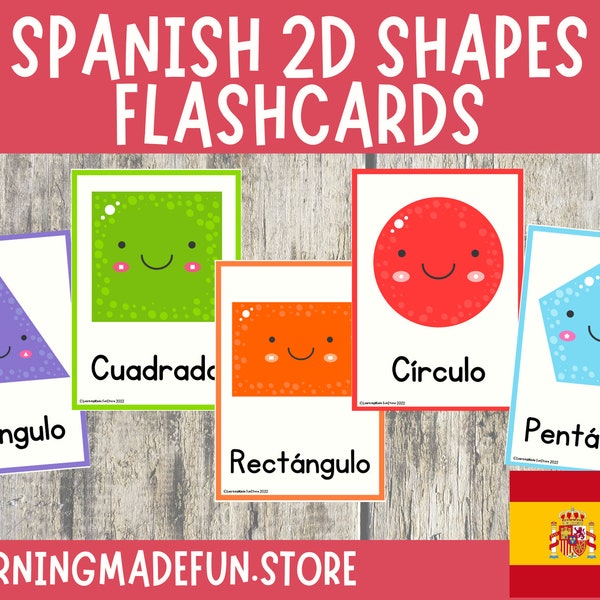 Spanish Cards for Learning - Etsy
