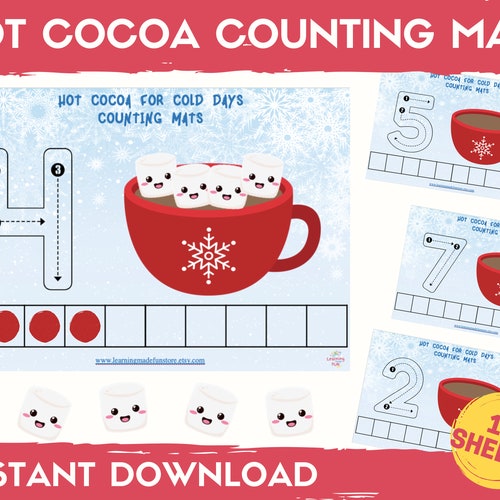 Cookie Jar Counting Activity Numbers 1-10 Count Count - Etsy Canada