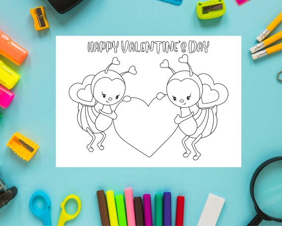 Hojas De Trabajo Imprimibles Gratuitas Para El Día De San Valentín