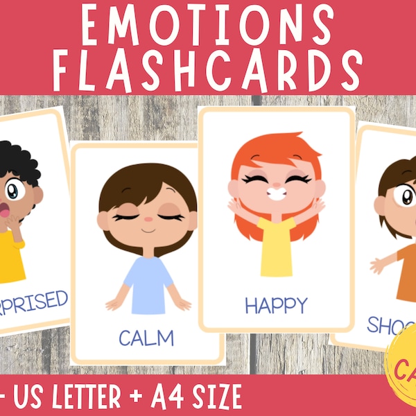 Emotions Printable - Etsy