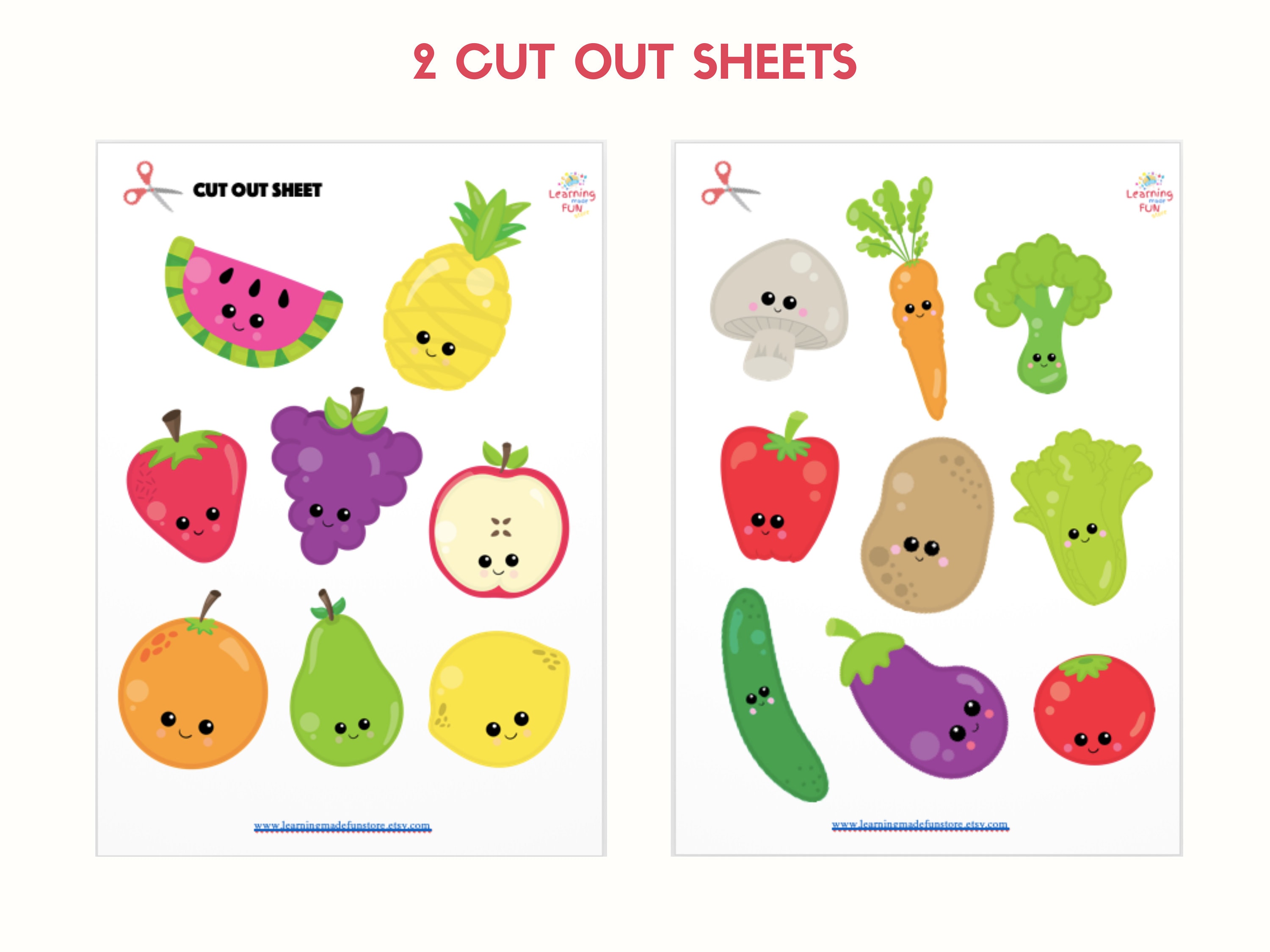 Actividad De Frutas Y Verduras