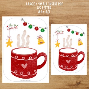 Christmas Hot Cocoa Counting to 20, Printable Flisat Insert, Trofast ...