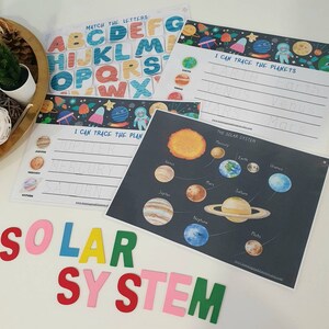 Solar System Busy Book Busy Book Printable Solar System | Etsy