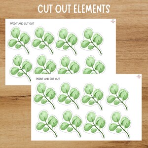 Koala Counting Flisat Insert: Preschool Pretend Play (digital Download ...