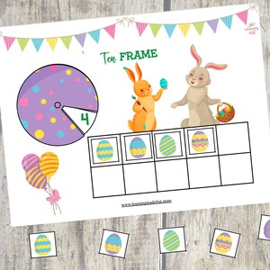 Easter Busy Book, Preschool Learning Binder, Busy Book Printable, Pre K ...