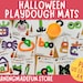Pirates Play Dough Mats Fine Motor Skills Visual Cards Play - Etsy