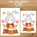 Feed the Bunny Flisat Insert, Size Sort, Counting Activity, Printable ...