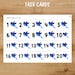 Birds Count to 20, Printable Flisat Insert, Trofast Insert, Preschool ...