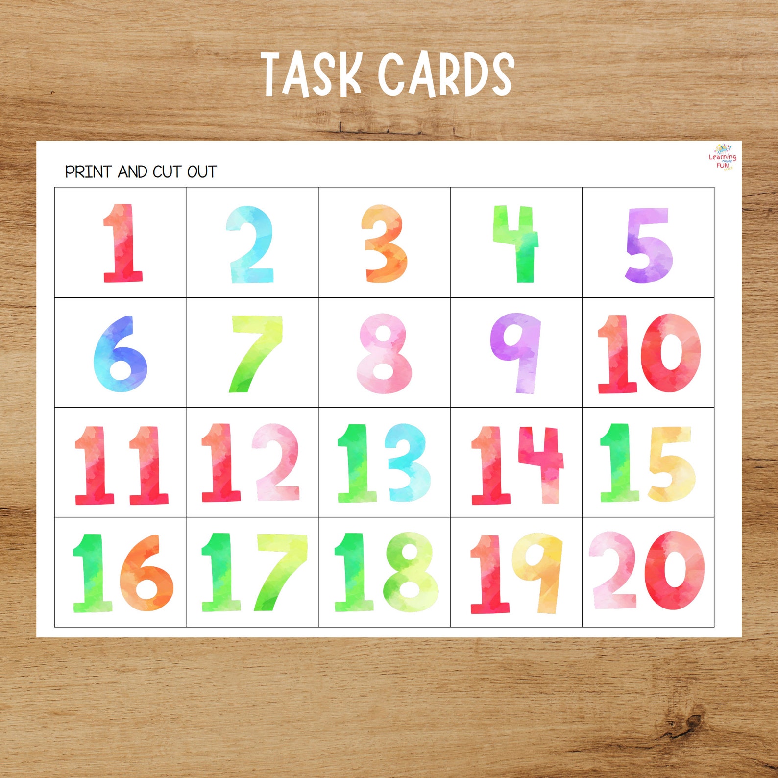 Firefighters Counting Flisat Insert, Patrick Count Activity, Printable ...