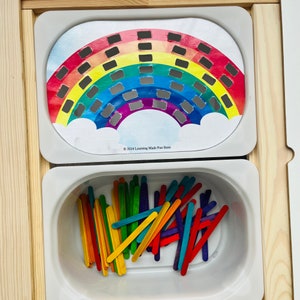 Popsicle Sticks Sorting Colours, Matching Colors Printable Flisat ...