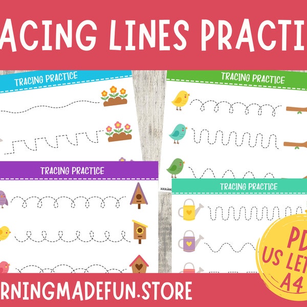 Preschool Worksheets - Etsy