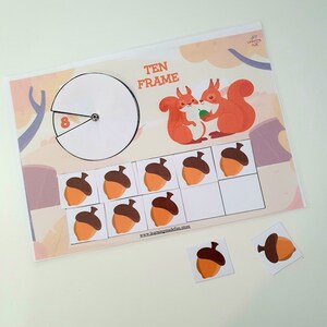 Autumn Counting Activity, Numbers 1-10 Count, Learning Activities ...