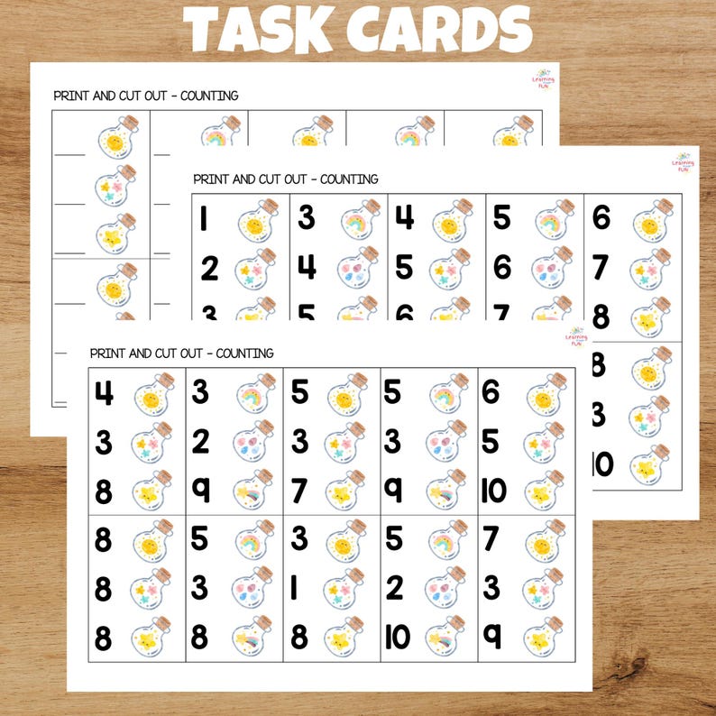 Feed the Unicorn Flisat Insert | Printable Sensory Bin Activity for ...
