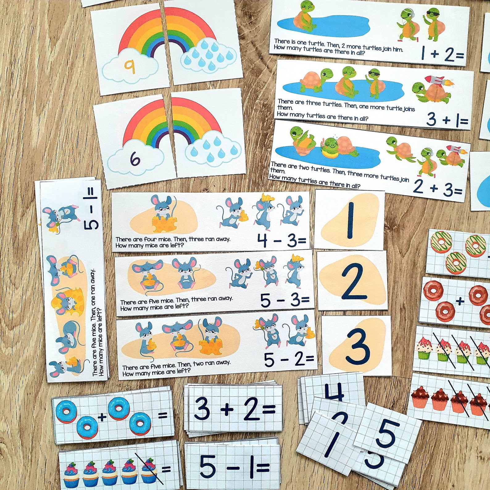 Pre-k Math Bundle Prek Learning Binder Preschool Math - Etsy