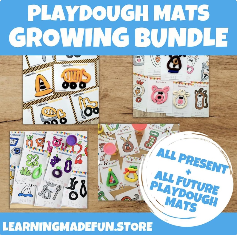 Mega Bundle Busy Book Printable: 4000+ Pages Homeschool Learning ...