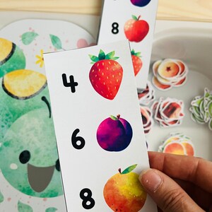 The Hungry Caterpillar Counting to 10, Printable Flisat Insert, Trofast ...