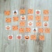 Halloween Memory Game Pumpkin Matching Game for Toddlers - Etsy