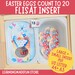 Sea Turtle Eggs Counting to 20, Printable Flisat Insert, Trofast Insert ...