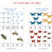 Montessori Spring Count Clip Cards Numbers 1-10 Count and - Etsy