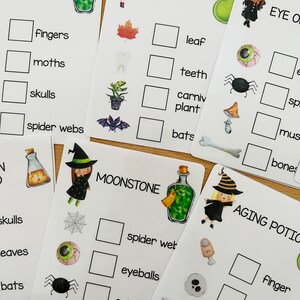 Halloween Potions Dramatic Play: Witch Brews Counting Game (PDF) - Etsy