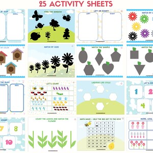 Spring Busy Book, Busy Book Toddler, Preschool Busy Book, Learning ...