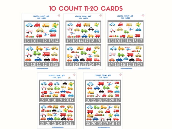 Counting Cars Eyfs