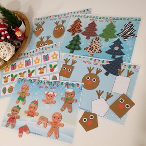 Christmas Busy Book for Toddlers, Busy Book Printable, Learning Binder ...