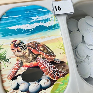 Sea Turtle Eggs Counting to 20, Printable Flisat Insert, Trofast Insert ...