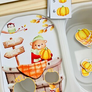 Pumpkins Sorting Flisat Insert, Trofast Insert, Flisat Printable ...