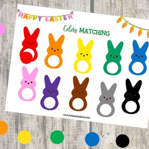 Easter Busy Book, Preschool Learning Binder, Busy Book Printable, Pre K ...