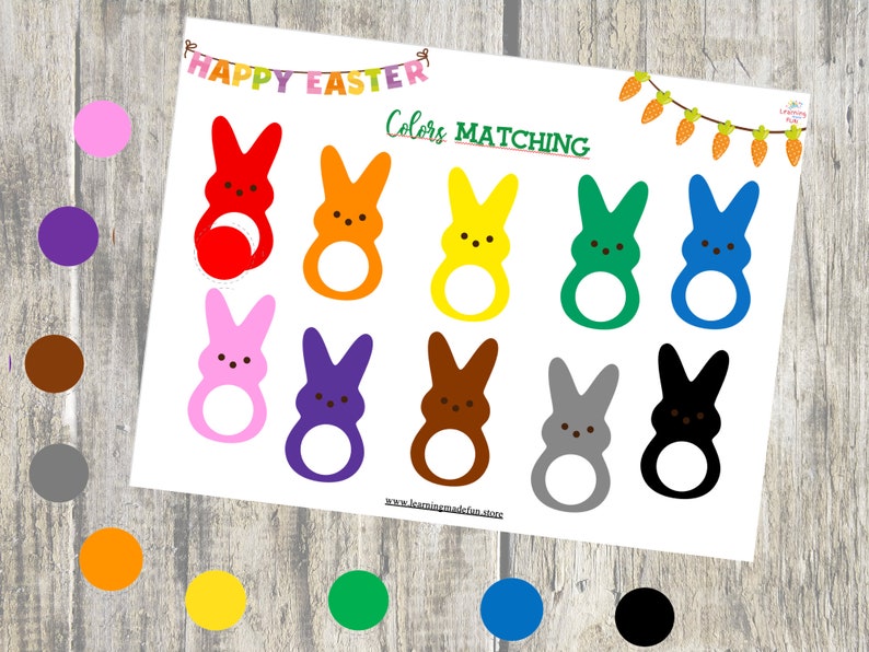 Easter Busy Book Preschool Learning Binder Busy Book | Etsy