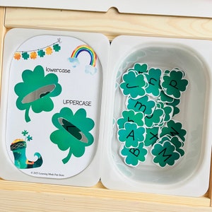 St Patrick Sorting Letters Printable Flisat Insert, Trofast Insert ...