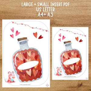 Love Potion Counting, Printable Flisat Insert, Trofast Insert ...