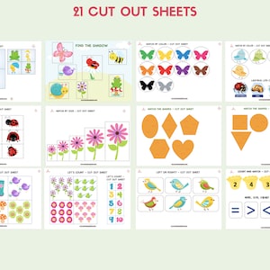 Spring Busy Book, Busy Book Toddler, Preschool Busy Book, Learning ...