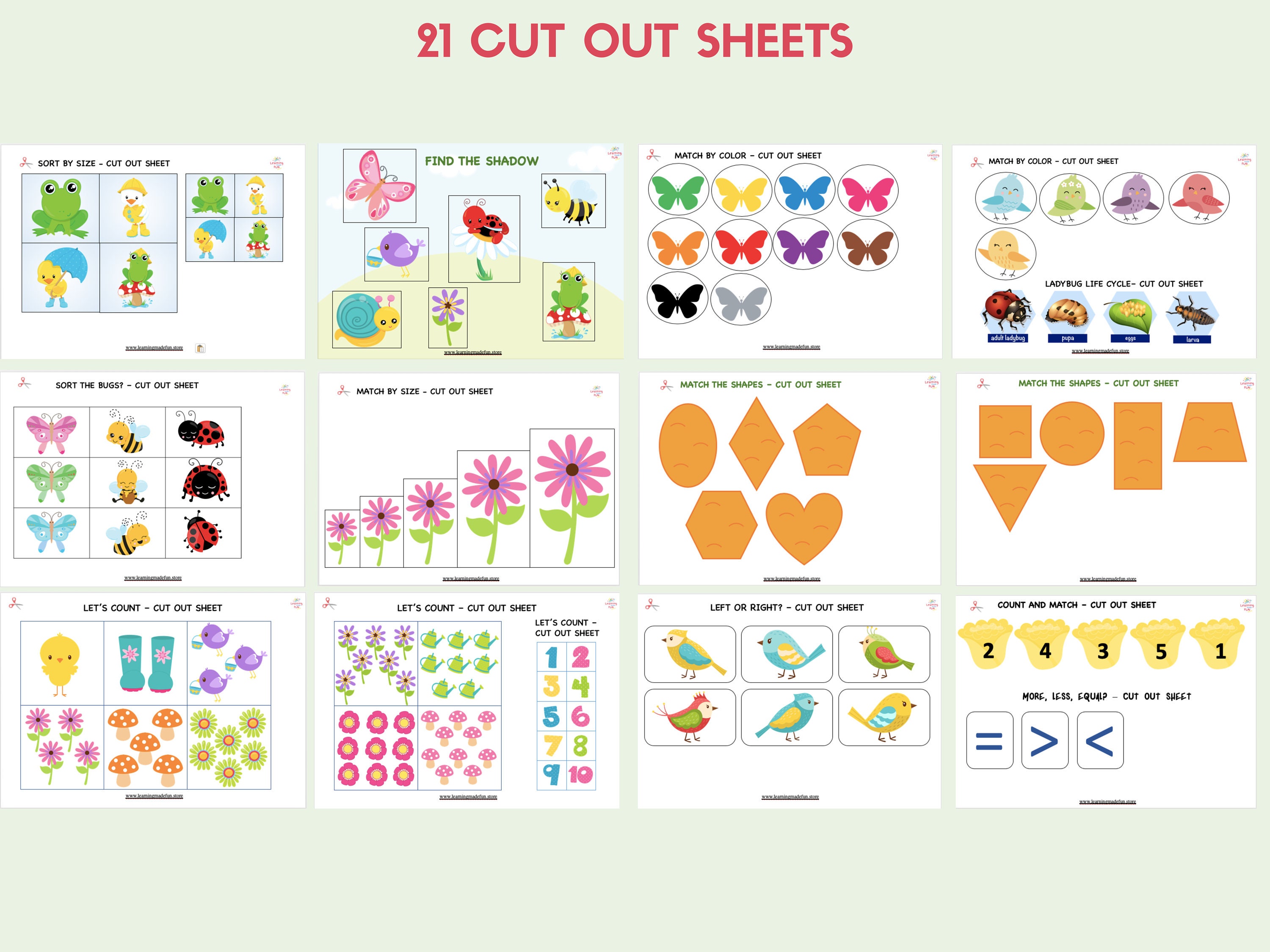 Spring Busy Book Busy Book Toddler Preschool Busy Book - Etsy