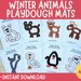 Pets Play Doh Mats Visual Cards, Printable Play Dough Toddler ...