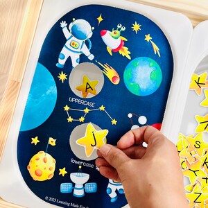 Space Sorting Letters Printable Flisat Insert, Trofast Insert ...