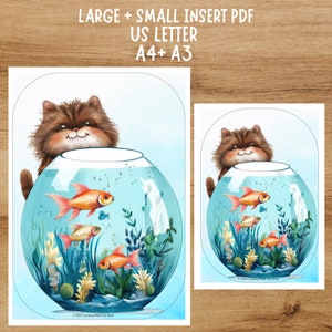 Fish Tank Counting to 20, Printable Flisat Insert, Trofast Insert ...