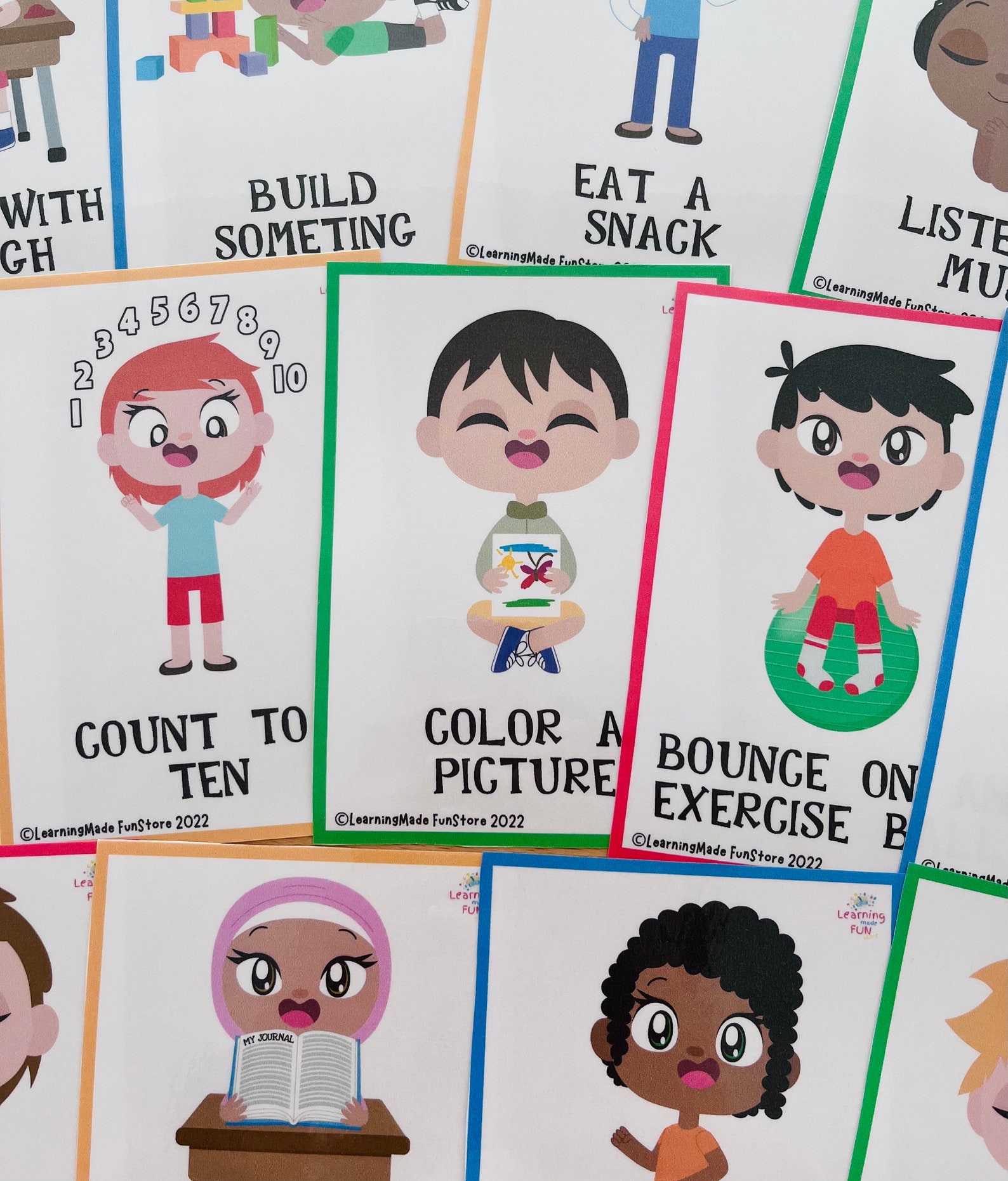 Calm Down Strategies Flashcards, Coping Skills, Techniques, Calm Down ...