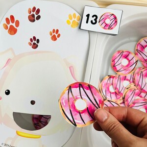 If You Give a Dog a Donut Counting, Printable Flisat Insert, Trofast ...