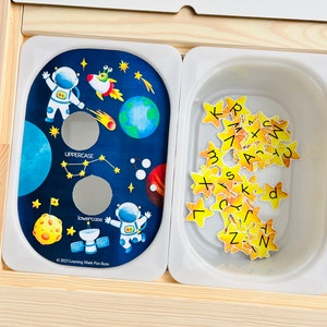 Space Sorting Letters Printable Flisat Insert, Trofast Insert ...