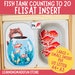 Fish Tank Counting to 20, Printable Flisat Insert, Trofast Insert ...